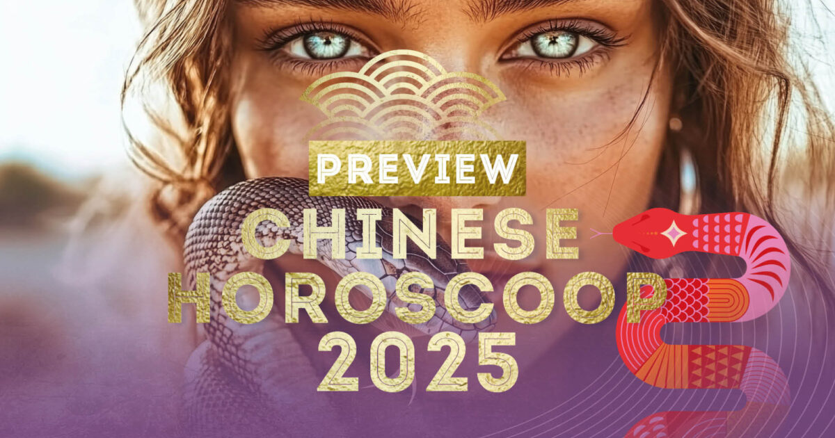 PREVIEW // Jouw Chinese Horoscoop 2025: het Jaar van de Slang | Bloom