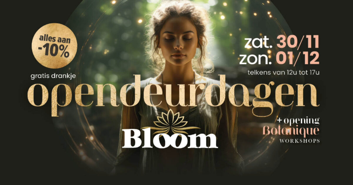 Welkom op de Opendeurdagen bij Bloom! | Bloom