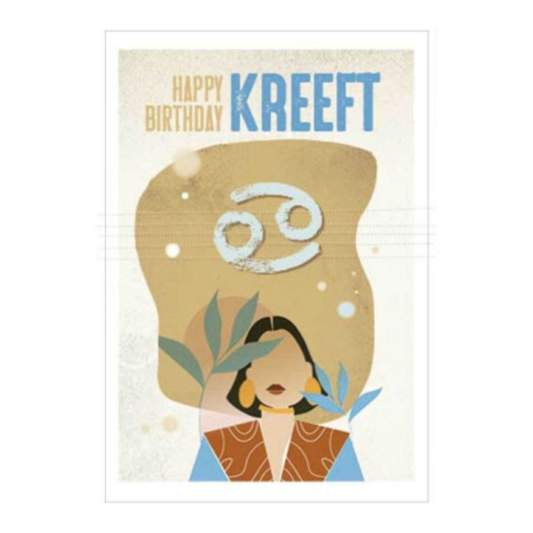 Postkaart Gelukkige verjaardag, Kreeft • Bloom | Bloom